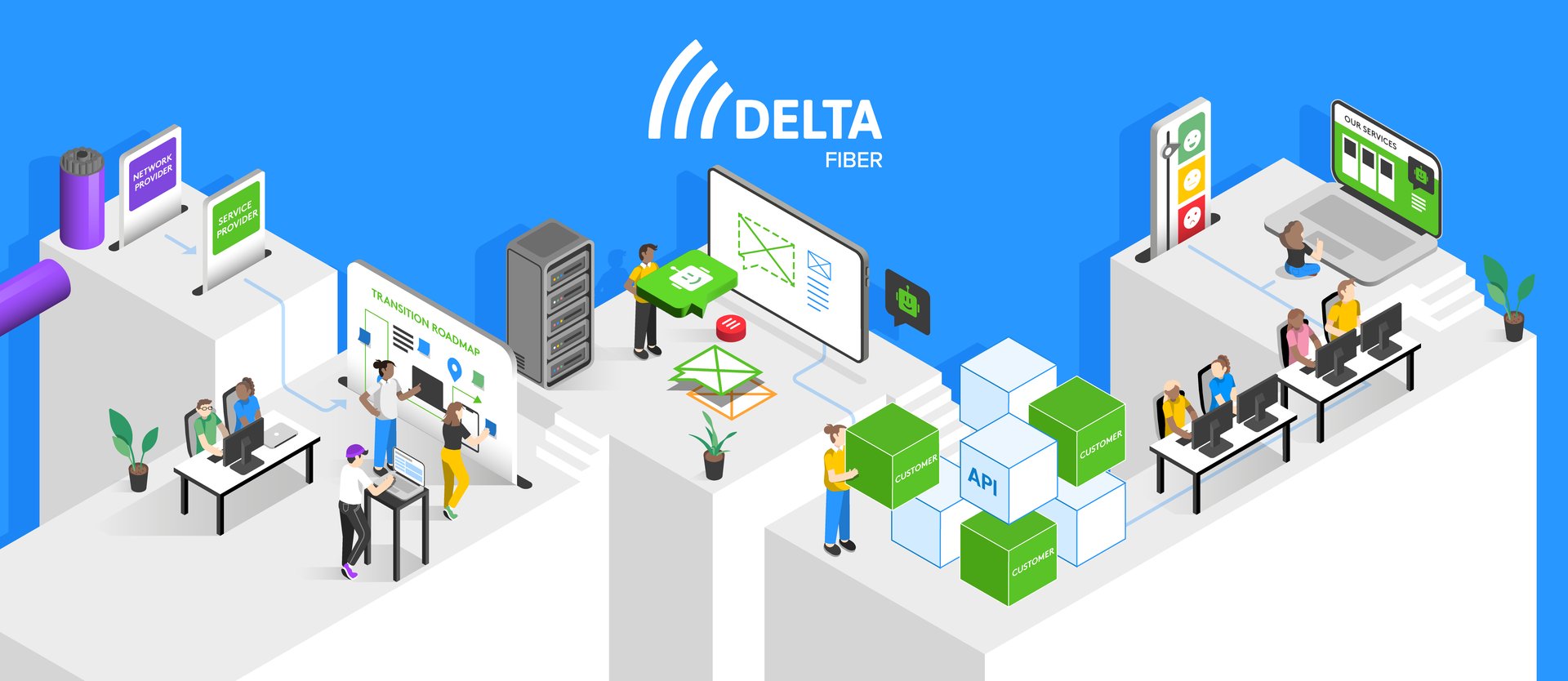 DELTA Fiber boosts digital experience with future-proof IT landscape